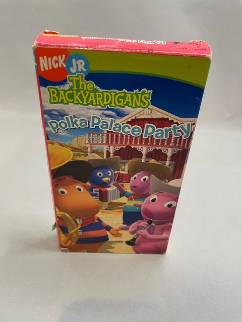 THE BACKYARDIGANS VHS Nick Jr Rare Polka Palace Party VHS Nickelodeon VTG RARE $16.77 - PicClick CA