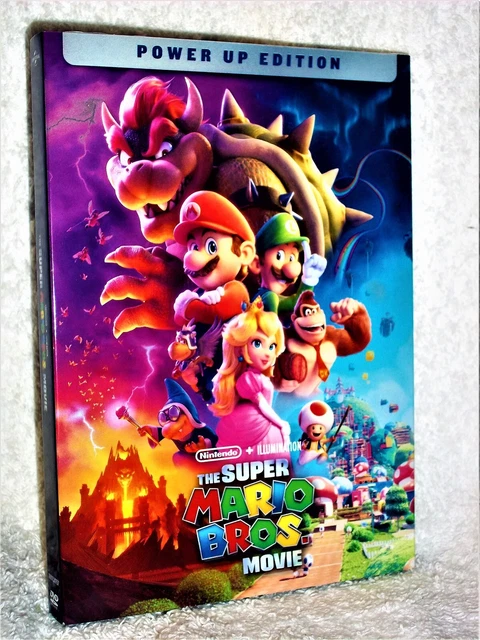 THE SUPER MARIO Bros Movie (DVD, 2023) NEW ‎Chris Pratt Anna Taylor Joy ...