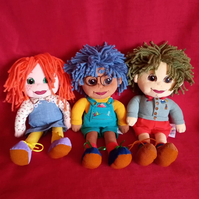 SET OF THREE Tots Tv Soft Toy Dolls, By Golden Bear Products Ltd £35.00 ...