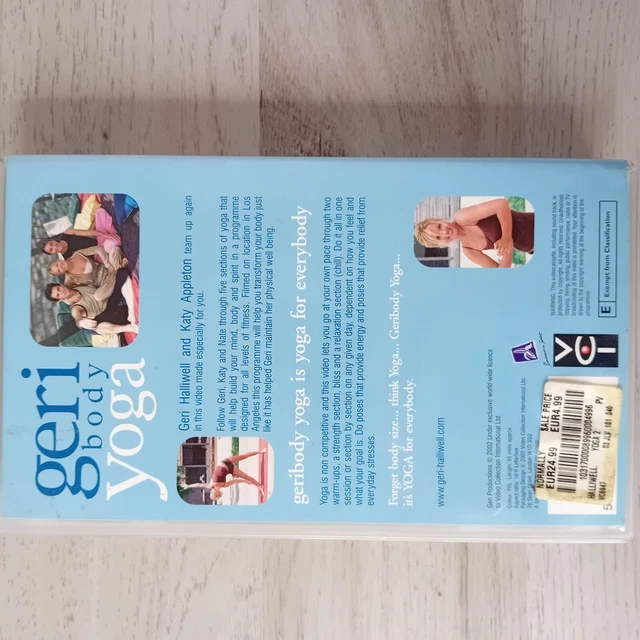 GERI HALIWELL BODY Yoga Vhs Tape - Rare Retro Movie Series Fitness £15. ...