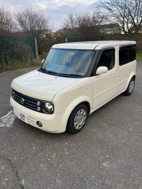 2006 NISSAN CUBE Cubic 7 Seater Cream JDM ULEZ Free £4,500.00 - PicClick UK