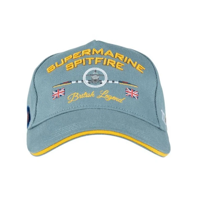 WW2 THEMED BRITISH Supermarine Spitfire Baseball Cap-RAF- Summer Cap ...