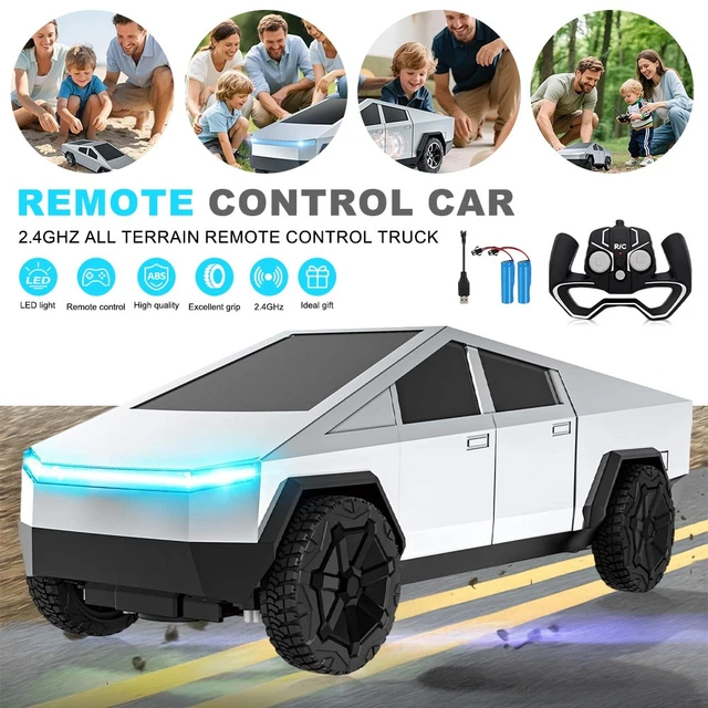 1:24 ALL-TERRAIN RC Truck Remote Control Tesla Cyber Truck Toys ...