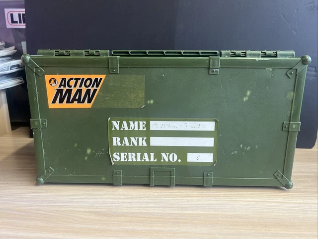 ACTION MAN AMMO Ammunition 1993 Box Footlocker Storage Case £8.99 ...