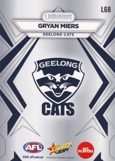 AFL 2024 SELECT Geelong Cats - Gryan Miers Luminous Card No.L68 $2.25 ...