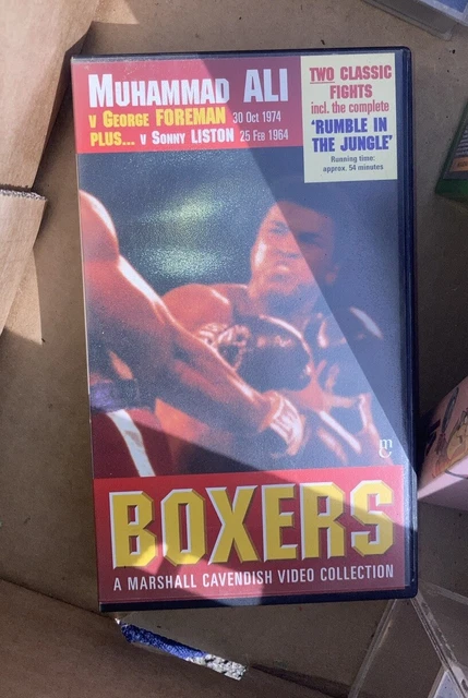 MARSHALL CAVENDISH BOXERS- Muhammad Ali - boxing - vhs video tape £5.00 ...