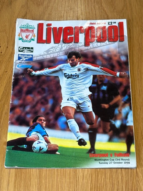 LIVERPOOL FC FOOTBALL programmes 1969-2007 £5.45 - PicClick UK