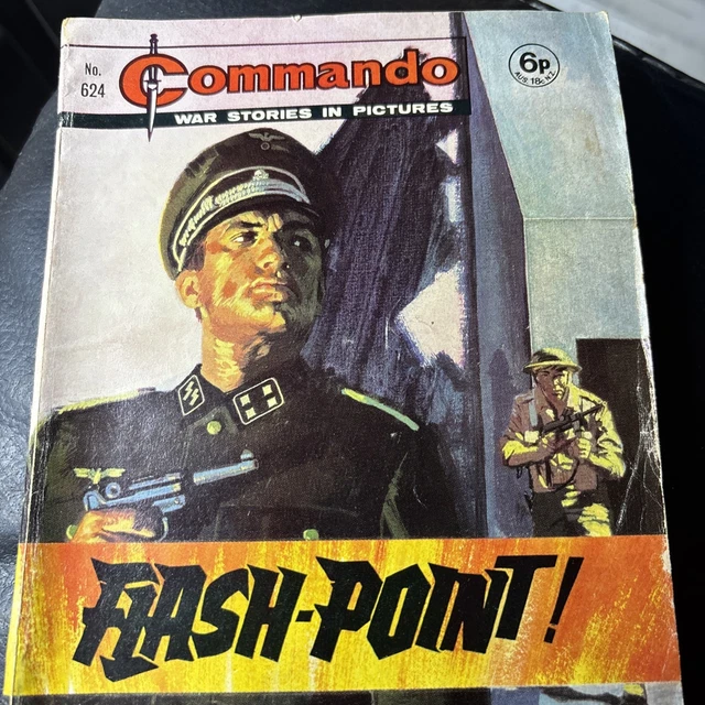 COMMANDO COMIC NO 624 - Flash Point - Good £4.91 - PicClick UK