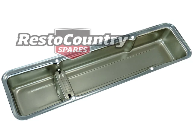 CHEV V8 CHROME Rocker Covers Small Block SHORT (2.25") 283 307 327 350 ...