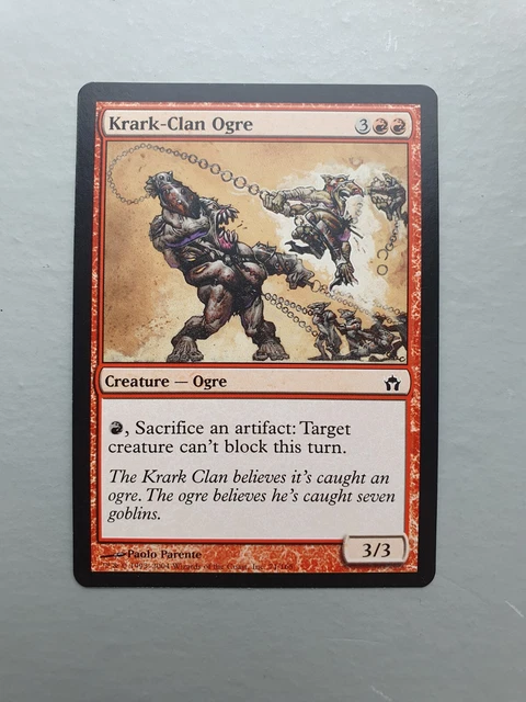 MTG KARK-CLAN OGRE Fifth Dawn 71/165 Common M/NM *FEUILLE* EUR 0,90 ...