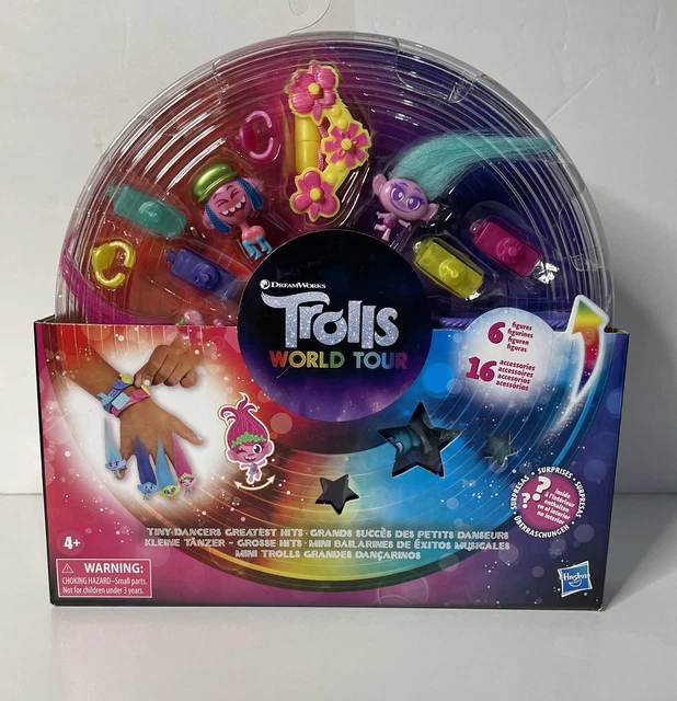 TROLLS WORLD TOUR Dreamworks Tiny Dancers Greatest Hits jouet 6 ...