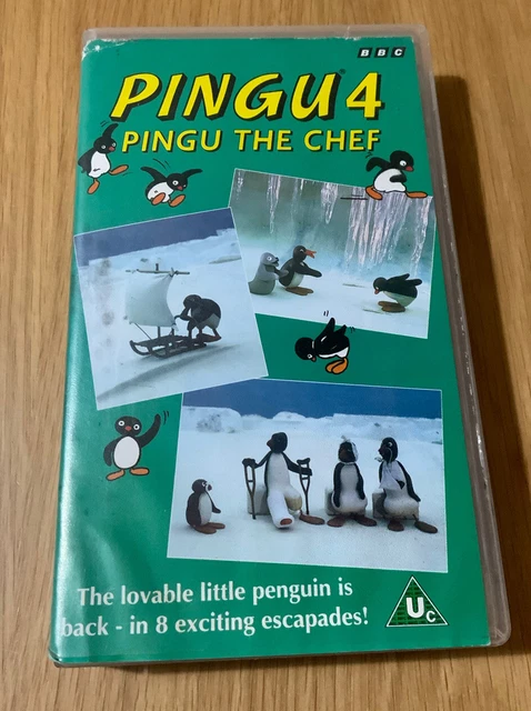 PINGU 4 - BBC VHS VIDEO - PINGU THE CHEF - CHILDRENS / KIDS - Free p+p ...