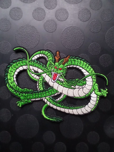 GRAND ECUSSON BRODÉ thermocollant Iron on patch Dragon Ball Z Shenron ...
