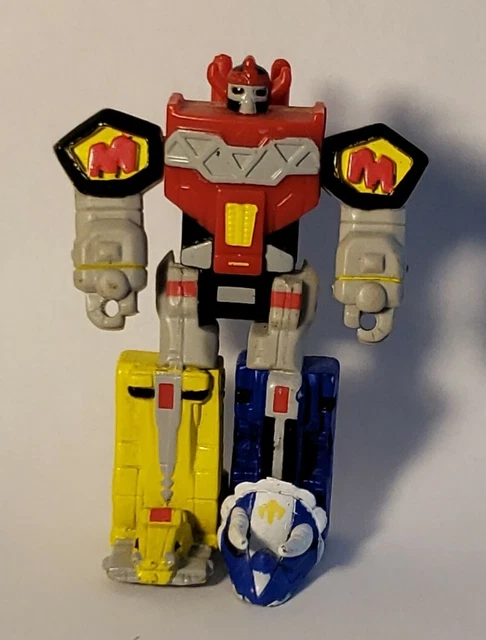 VINTAGE POWER RANGERS Megazord Zord MINI Micro Master MMPR 1994 EUR 10 ...