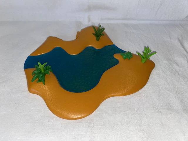 PLAYMOBIL PLAQUE DÉCOR Du 4828 Animaux Savane Safari Zoo EUR 3,50 ...