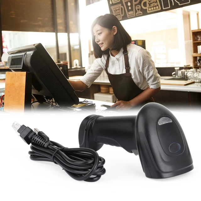 MULTI-MODE BARCODE SCANNER Gun Bar Handheld Code Reader Automatic USB ...