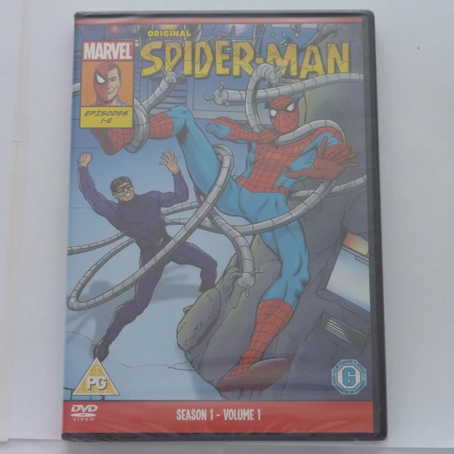 ORIGINAL SPIDER-MAN - Season 1, Volume 1 (DVD 2009) NEW Animation ...