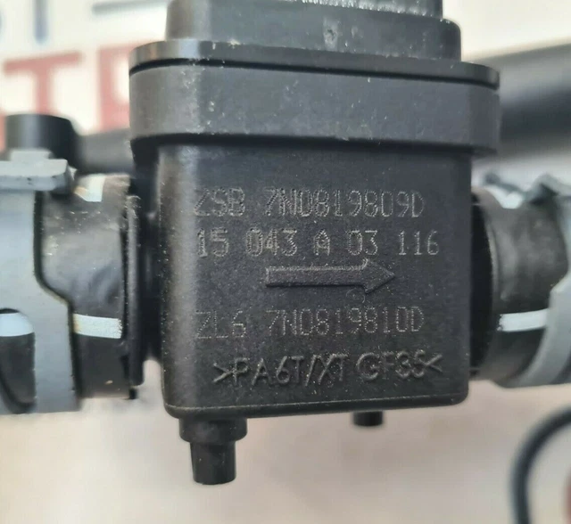 ORIGINAL VW SHARAN 7N Seat Alhamra Kühlwasserrohr Kühlwasserschlauch ...