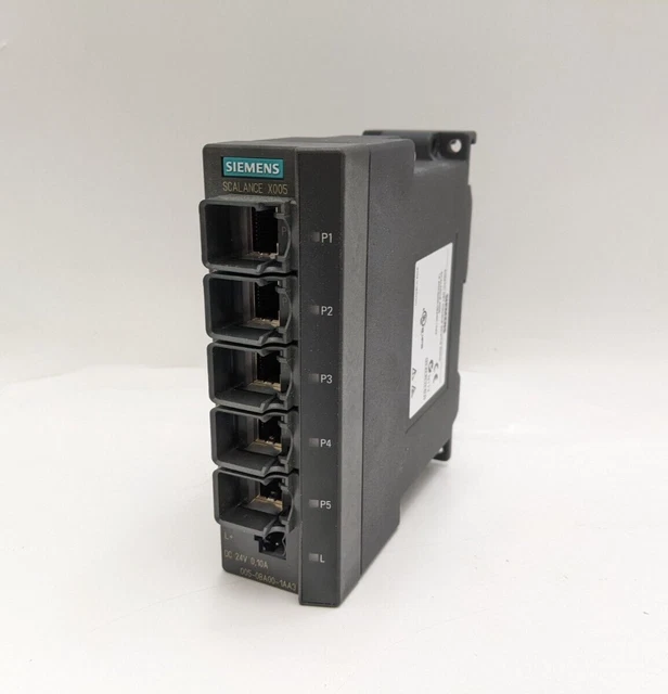 SIEMENS 005-0BA00-1AA3 SIMATIC NET Industrial Ethernet Switch Scalance ...