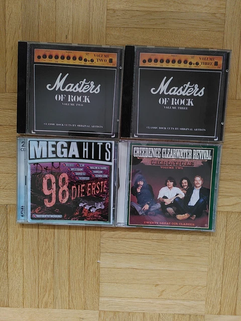 MASTERS OF ROCK Mega Hits CreedenceCleaRevival 5CDs Sammler OldieFans ...