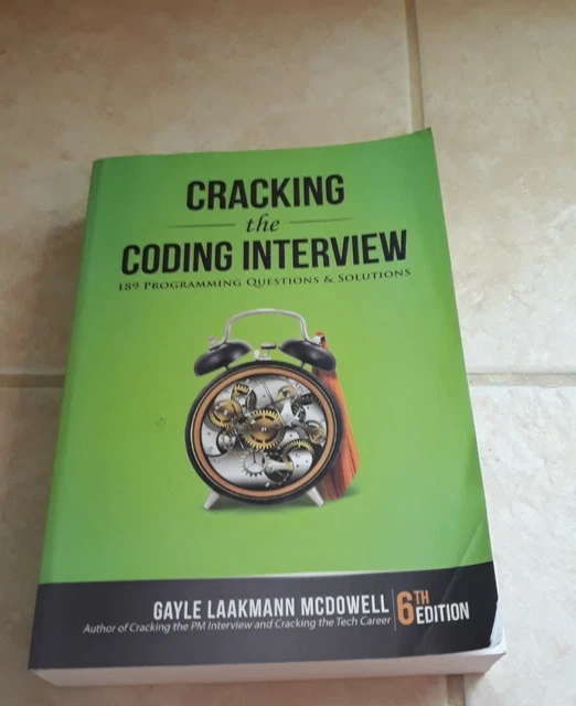 CRACKING THE CODING Interview 6th Edition 189 Programming Questions ...