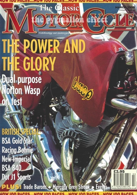 B40 STAR MERCURY Grey Streak Wasp Rhind-Tutt New Imperial JAP Dot Gold ...