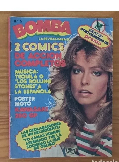 FARRAH FAWCETT CHARLIE'S Angels 1970s Mega Rare Magazine EUR 85,35 - PicClick DE