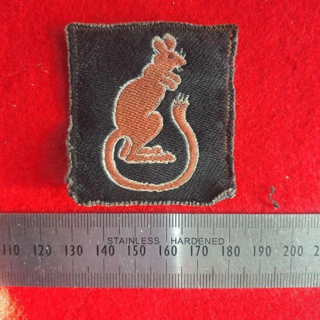 WW2 BRITISH ARMY 7th Armoured Brigade Desert Rats Formation Patch Badge ...