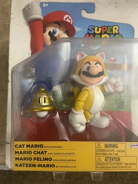 2021 JAKKS PACIFIC World of Nintendo Action Figure: CAT MARIO (w/ Super ...