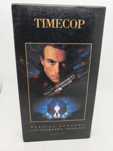 TIME COP 1994 VHS FYC Academy Screener Jean-Claude Van Damme $19.50 ...