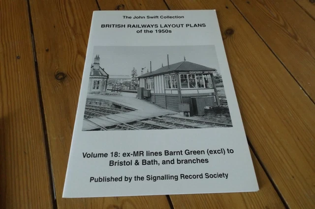 BOOK JOHN SWIFT british railways layout plans 1950s vol18 Mr barnt ...