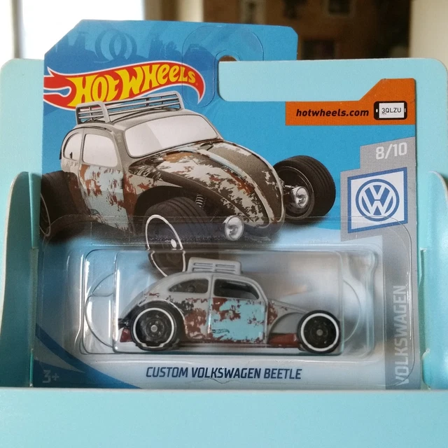 HOT WHEELS VOLKSWAGEN BEETLE CUSTOM échelle 1/64° neuve en blister ...