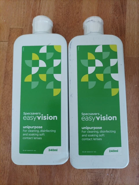 2 X SPECSAVERS CONTACT LENS Easy Vision Uni PURPOSE SOLUTION 250ml £5. ...