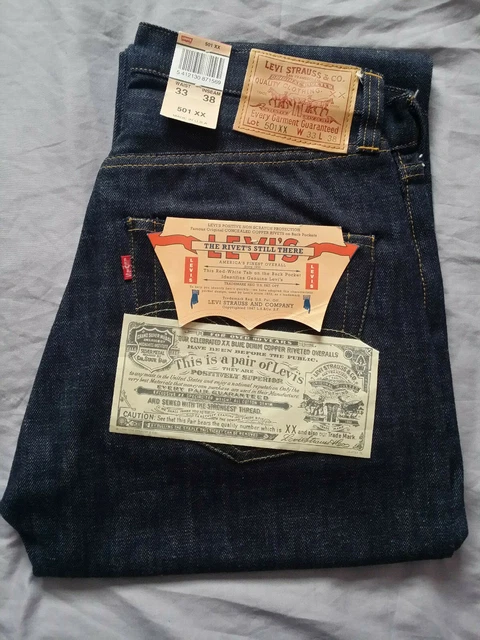 LVC LEVIS Vintage Clothing 555 VALENCIA SF 501XX 1947 Cone Mills USA ...