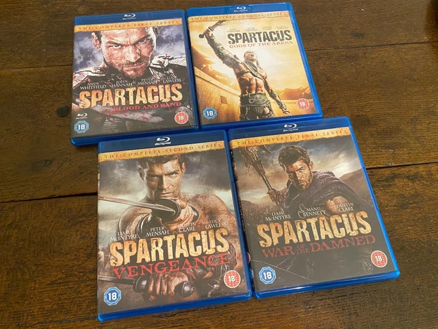 SPARTACUS - SEASON 1-4 *Complete Collection - 14x Blu-ray Box Set EUR ...