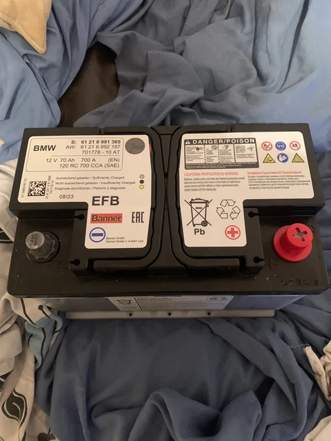 GENUINE BMW CAR Battery 12V 70AH 700 A • AGM Heavy Duty Start-Stop £95. ...