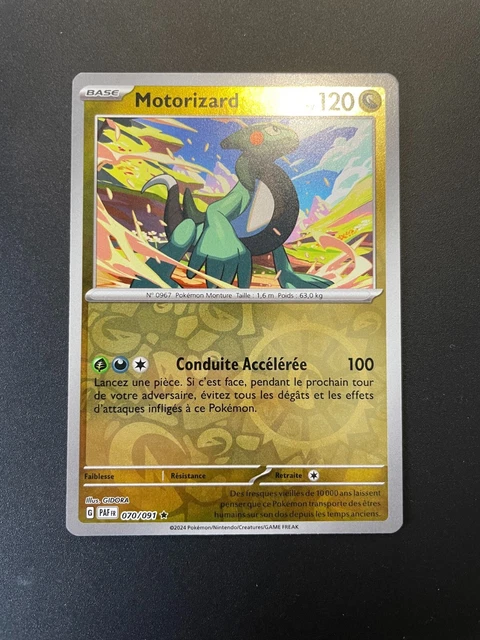 CARTE POKÉMON RARE Reverse Motorizard 70/91 VF NEUF EUR 1,50 - PicClick FR