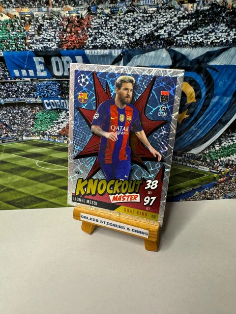 TOPPS MATCH ATTAX EXTRA 2024/25 2025 Lionel Messi Barcelona Knockout ...