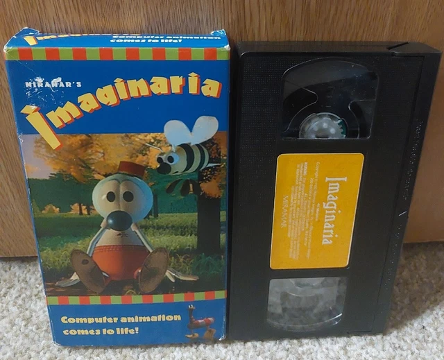 IMAGINARIA VHS RARE MIRAMAR 90s computer animation cgi kids children ...