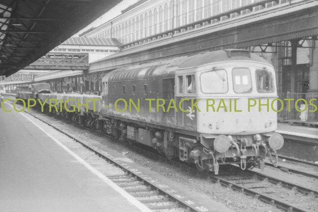 UK RAILWAY PHOTOGRAPH Of Class 33 D6543. Rm33-482 £1.70 - PicClick UK