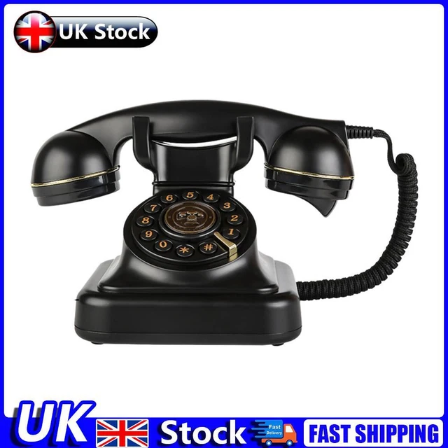 OLD FASHIONED LANDLINE Phones with Ringer Control Redial Dial Button ...