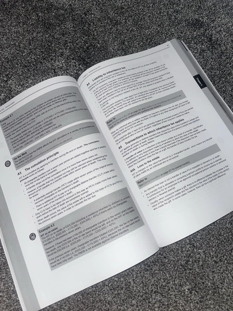 R03 PERSONAL TAXATION 2025/26 Study Text CII £89.08 - PicClick UK