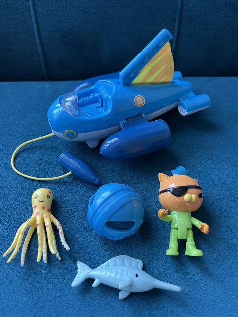 OCTONAUTS CBEEBIES GUP R with Kwazii Figure and Sailfish Fisher Price £ ...