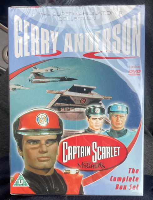CAPTAIN SCARLET AND the Mysterons - The Complete Box Set - 5 DVD - New ...