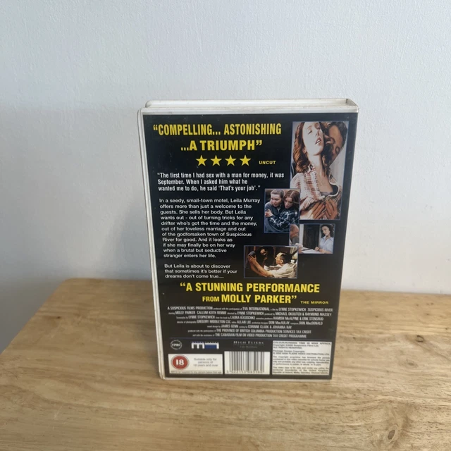 UK PAL VHS big box version suspicious river white mold on tape £9.99 ...