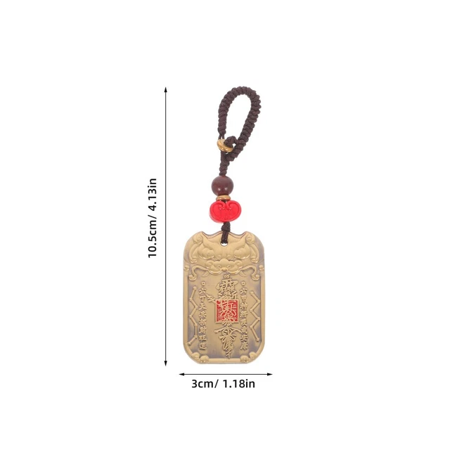 CHINESE LUCKY KEYCHAIN Hanging Ornament 2026 Chinese Feng Shui Keychain ...