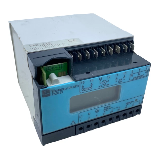 ENDRESS + HAUSER ZAD423 Control Unit 180V 250V 50/ $137.69 - PicClick