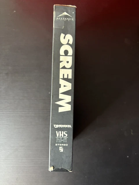 SCREAM ( VHS, 1997) Horror, Neve Campbell, Courtney Cox $20.00 ...