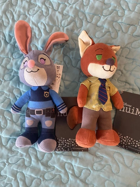 DISNEY PARKS NUIMOS Zootopia Judy Hopps And Nick Wilde Plushies £27.80 - PicClick UK