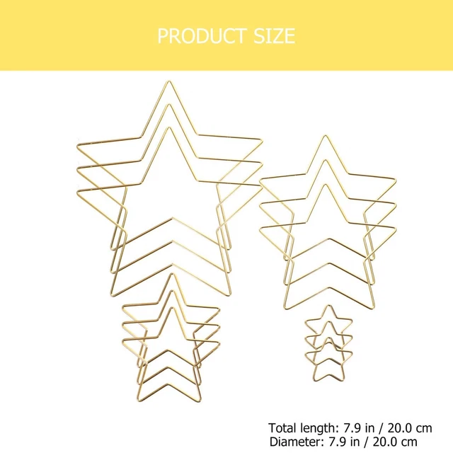 12 PCS METAL Hoops for Wedding Diy Wreath Rings Craft Small Crafts $36. ...